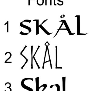 Skal Norse Toast Beer Glass, Norwegian Gift Glass (multiple Glass ...