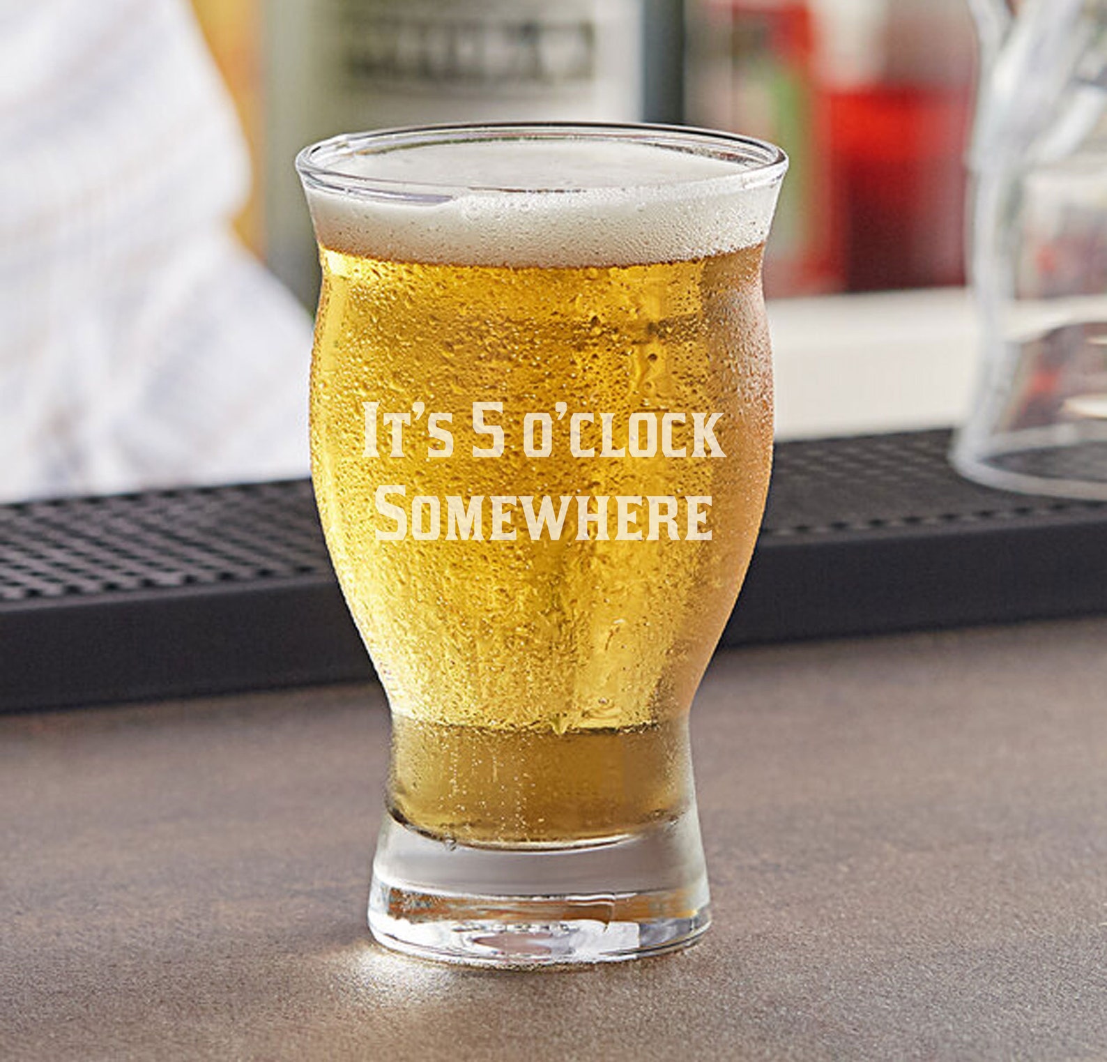 Flight Paddle With 4 Glasses Wood With Mahogany Finish | Etsy