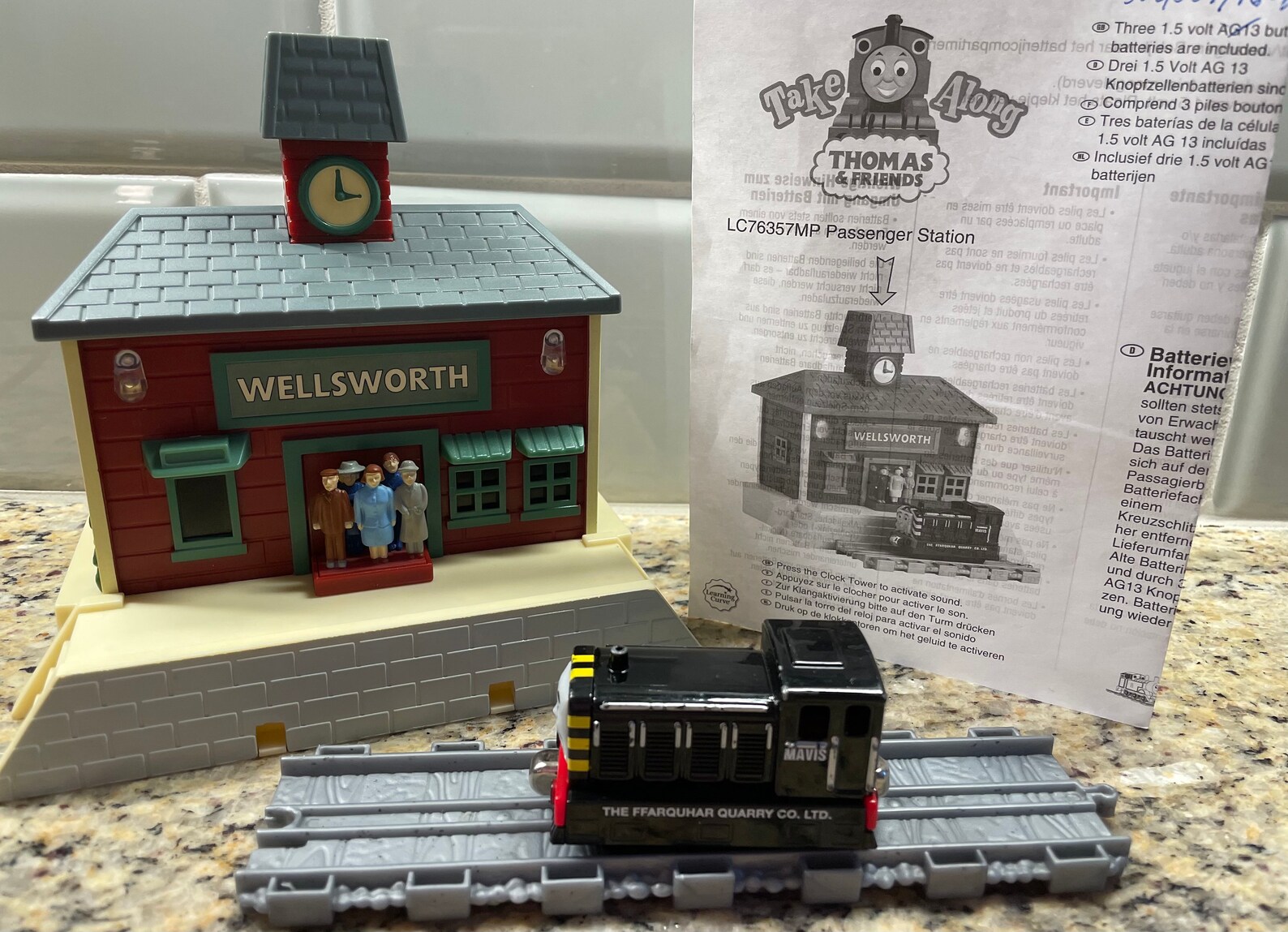 Thomas and Friends Take Along Wellsworth Station | Etsy