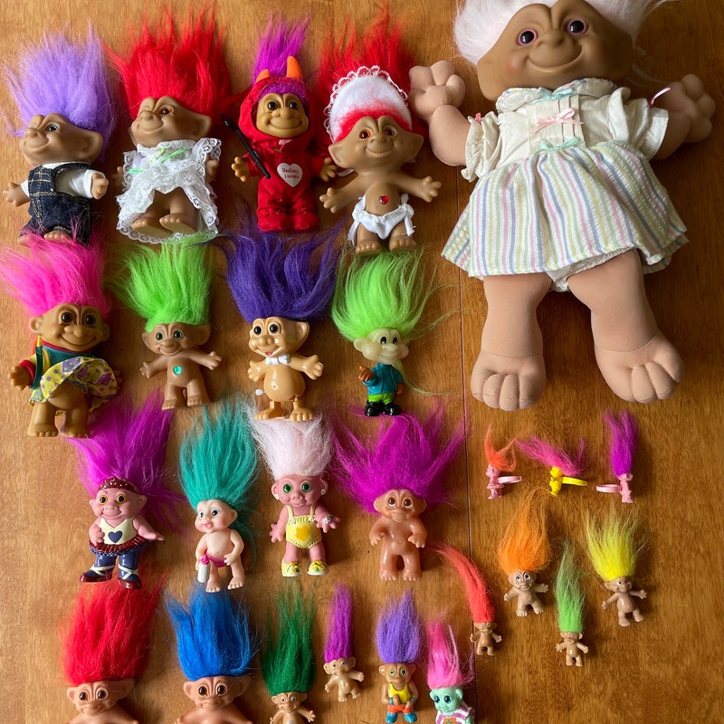 Vintage Troll Dolls - Etsy