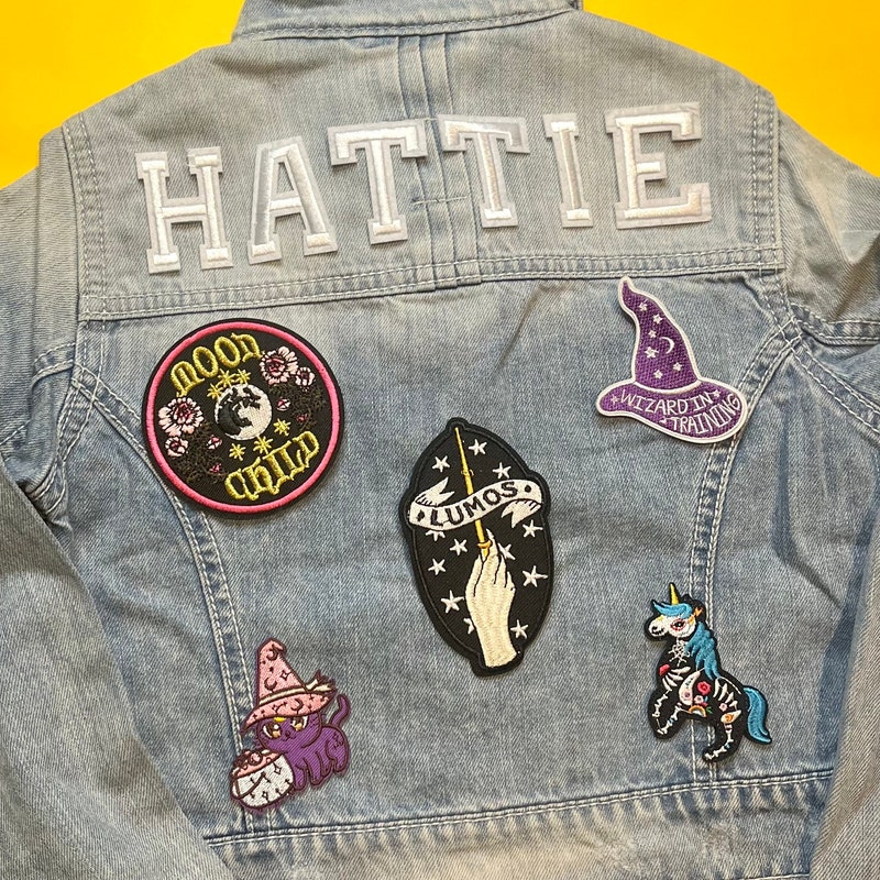 Witch Denim Jacket - Etsy