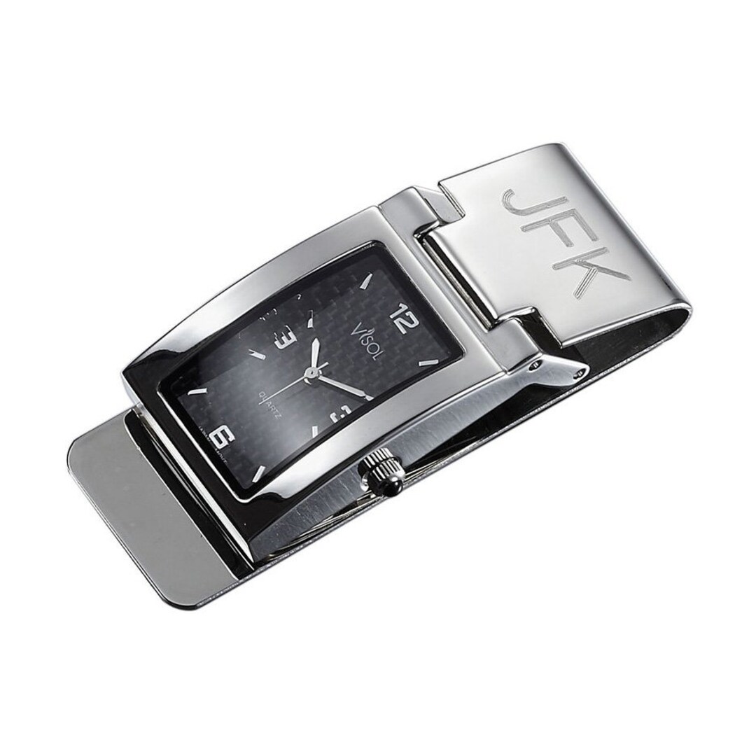 Watch Money Clip Engraved Hinged Watch Money Clip Engraved - Etsy