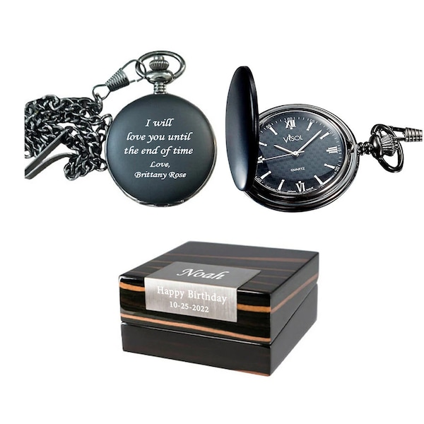 Custom Pocket Watch - Etsy