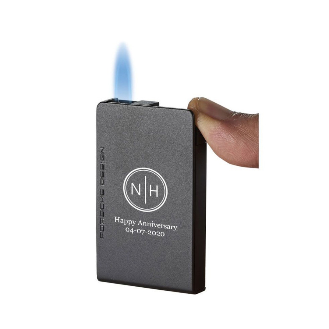 Custom Engraved Porsche Design Deister Torch Flame Lighter: Fathers Day ...