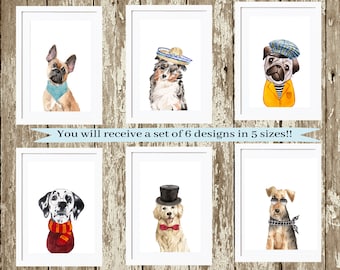 Funny Dog Posters - Etsy