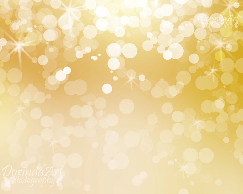 Bokeh Background Digital Print Gold Christmas Overlays - Etsy