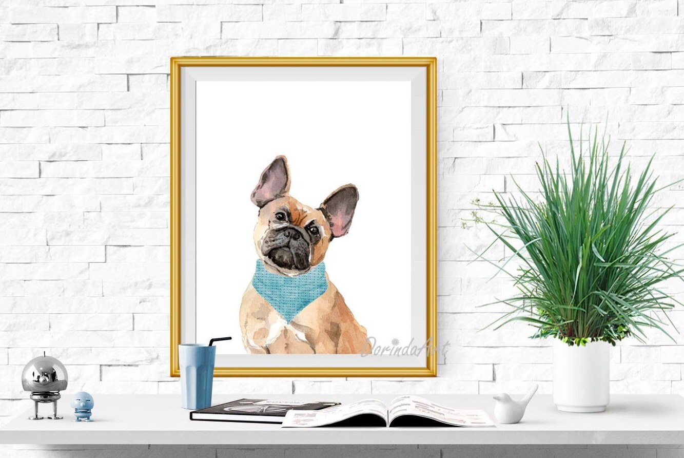 Cute dog prints Cool Dog prints Funny Dog wall art Dog art | Etsy