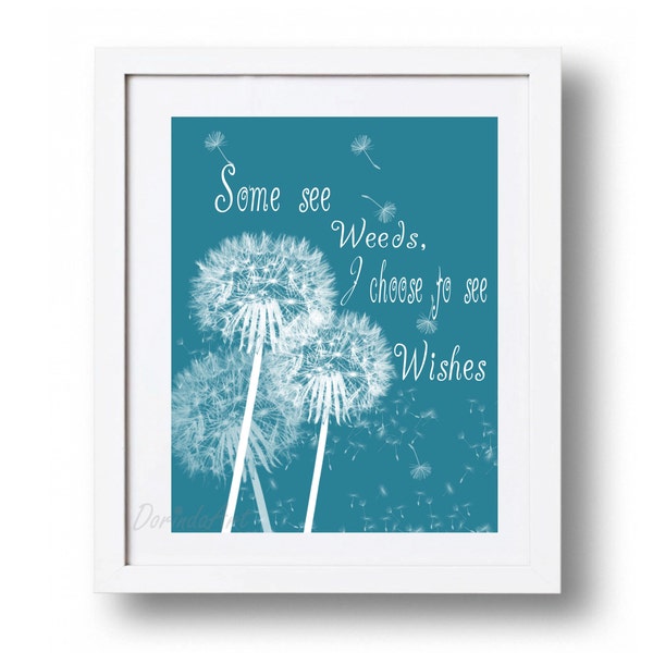 Dandelion Printable - Etsy