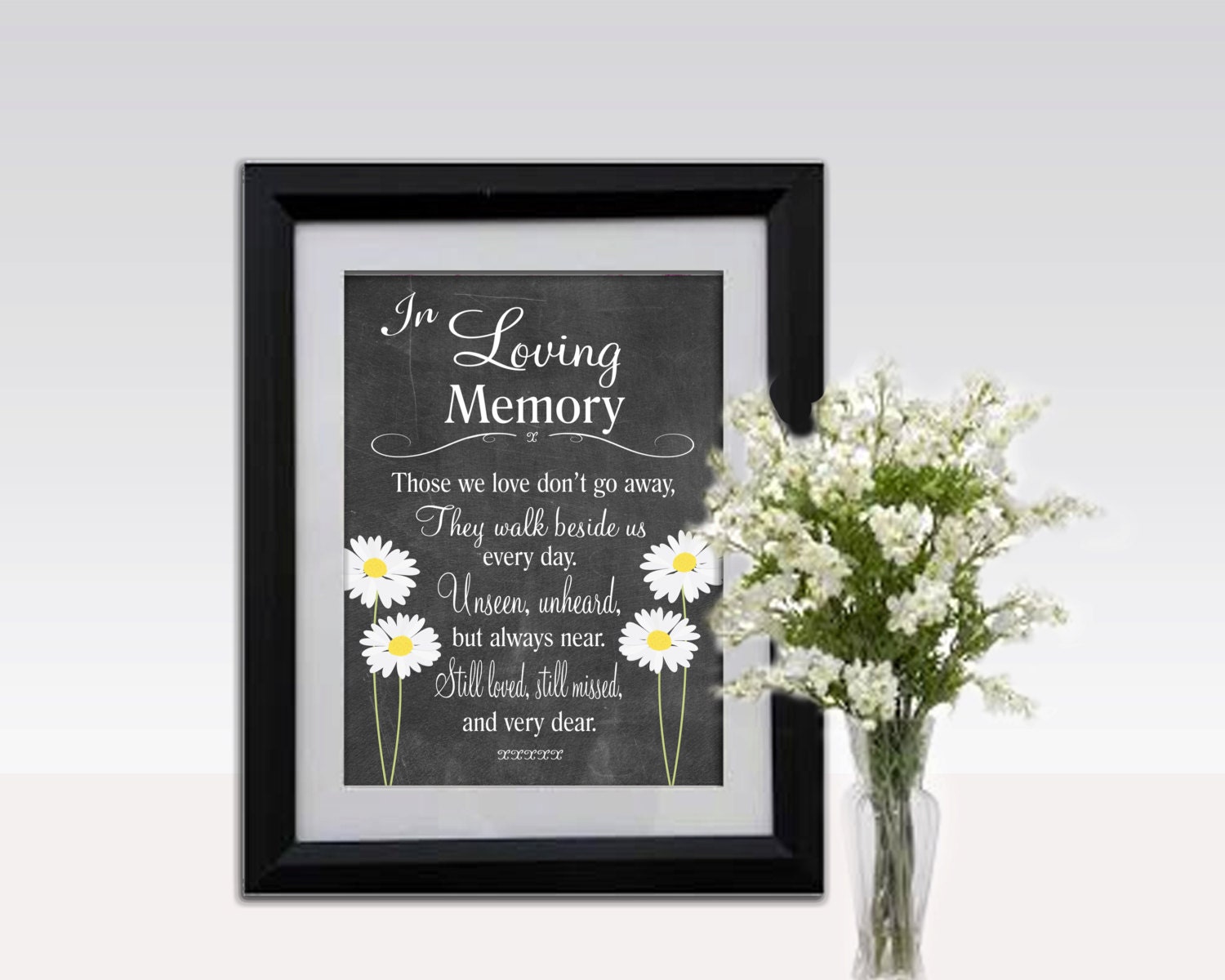 Memorial table In loving memory printable Wedding memorial | Etsy