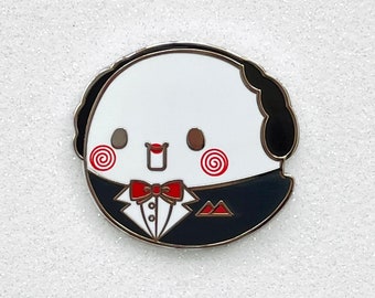 Spoopy Cute Clown Ghost Enamel Pin Kawaii Spooky Horror Halloween Badge ...