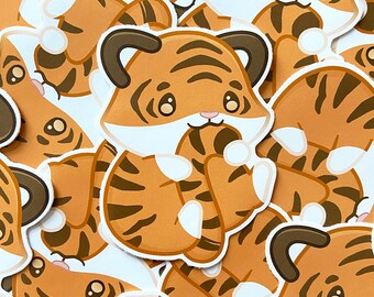 Large Tiger Sticker - Etsy