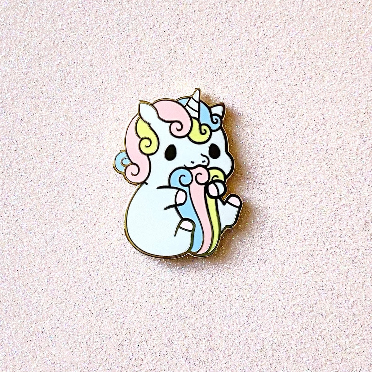 Cute Unicorn Enamel Pin Animal Lapel Pin Badge - Etsy