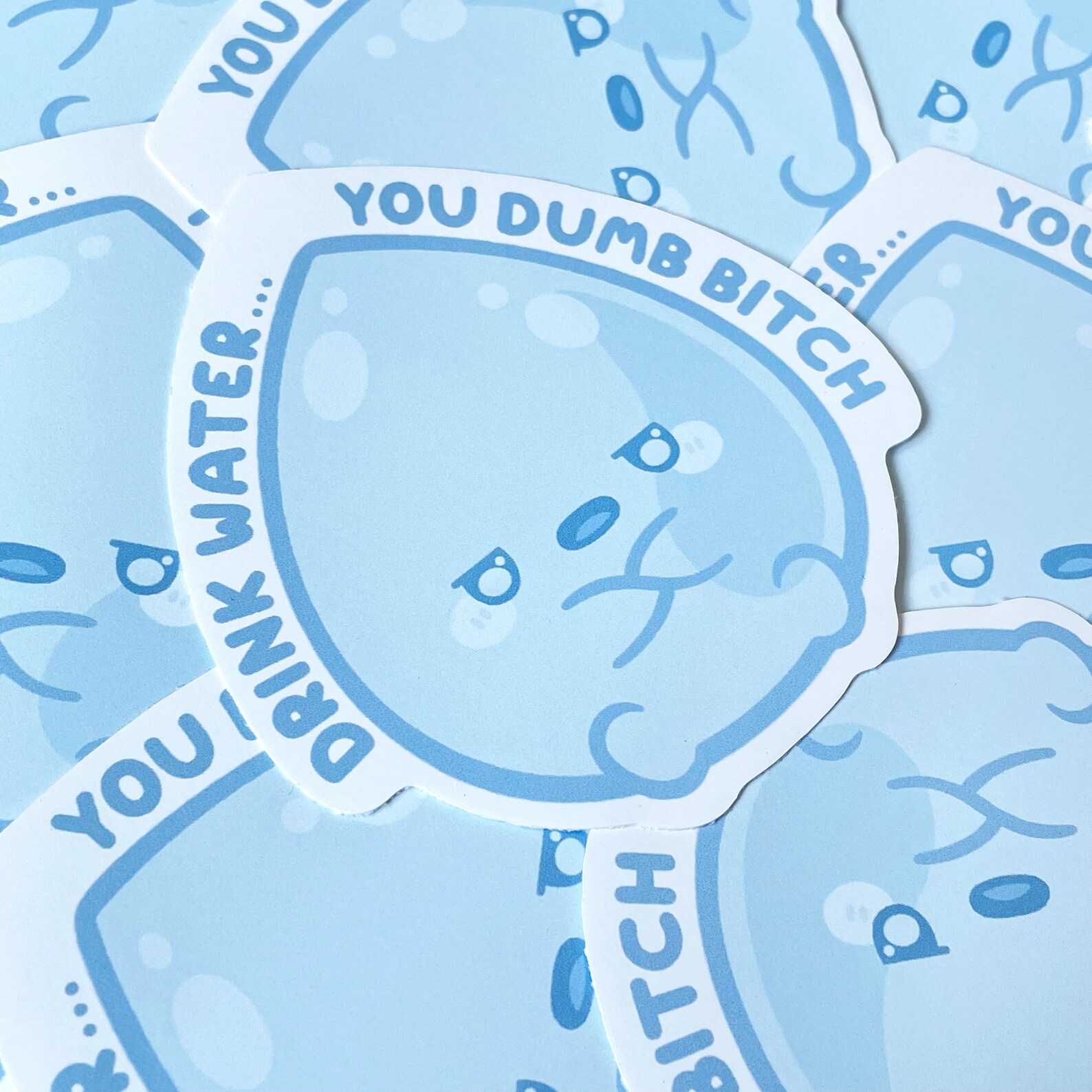 Drink Water Reminder Sticker Cute Stay Hydrated Motivation - Etsy