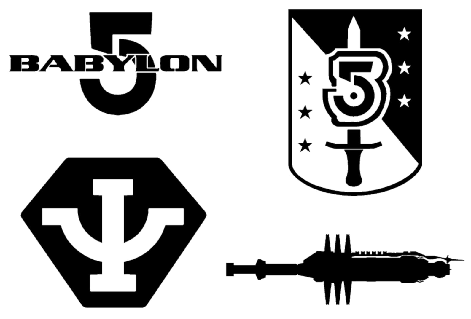 Babylon 5 Decals - Etsy