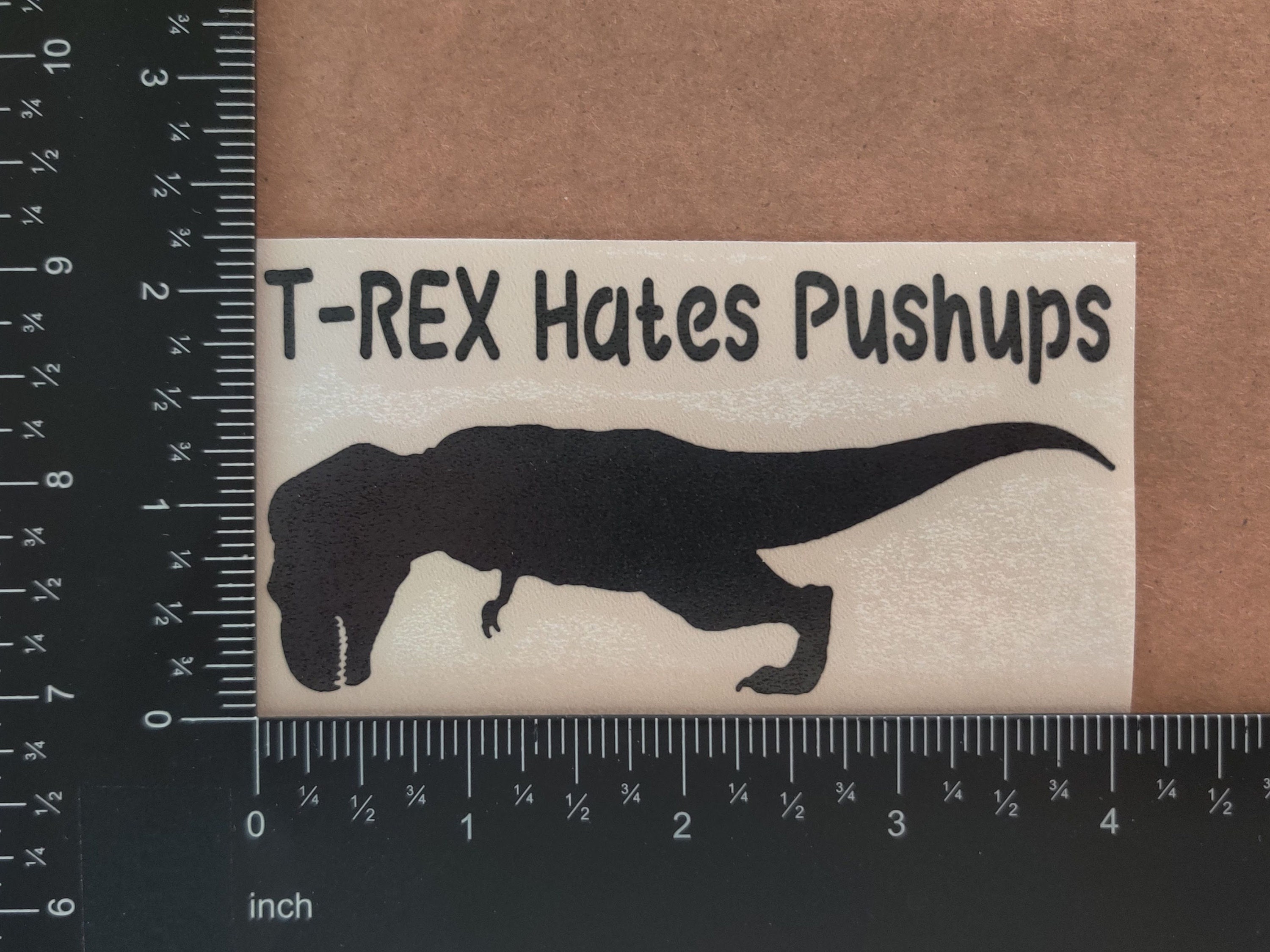 T-rex Decal 4 Pack - Etsy