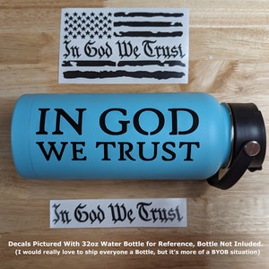In God We Trust Decals - Etsy
