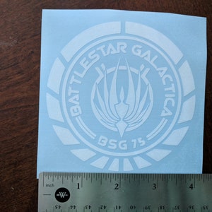 Battlestar Galactica BSG Inspired Decals - Etsy