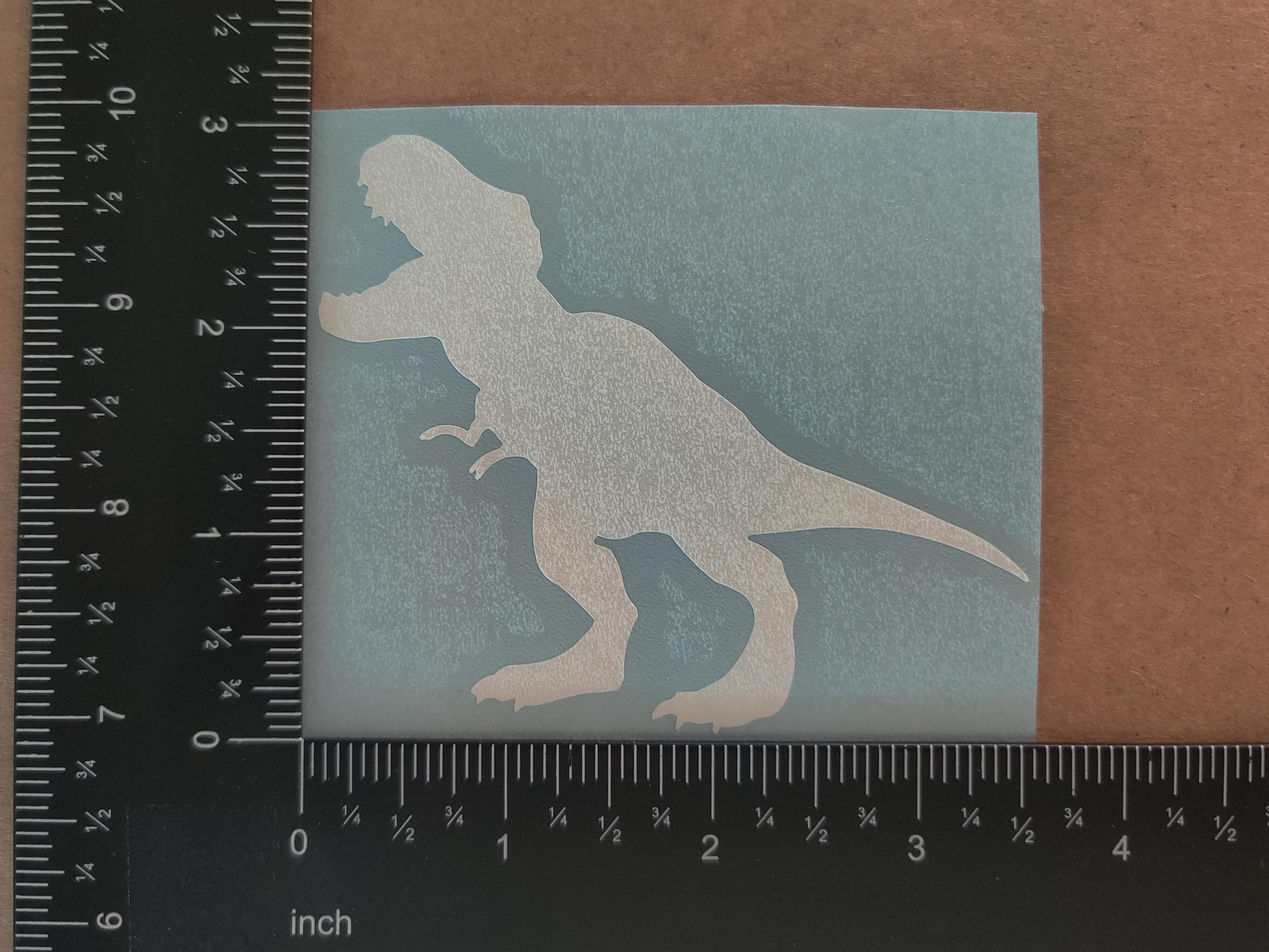 T-rex Decal 4 Pack - Etsy