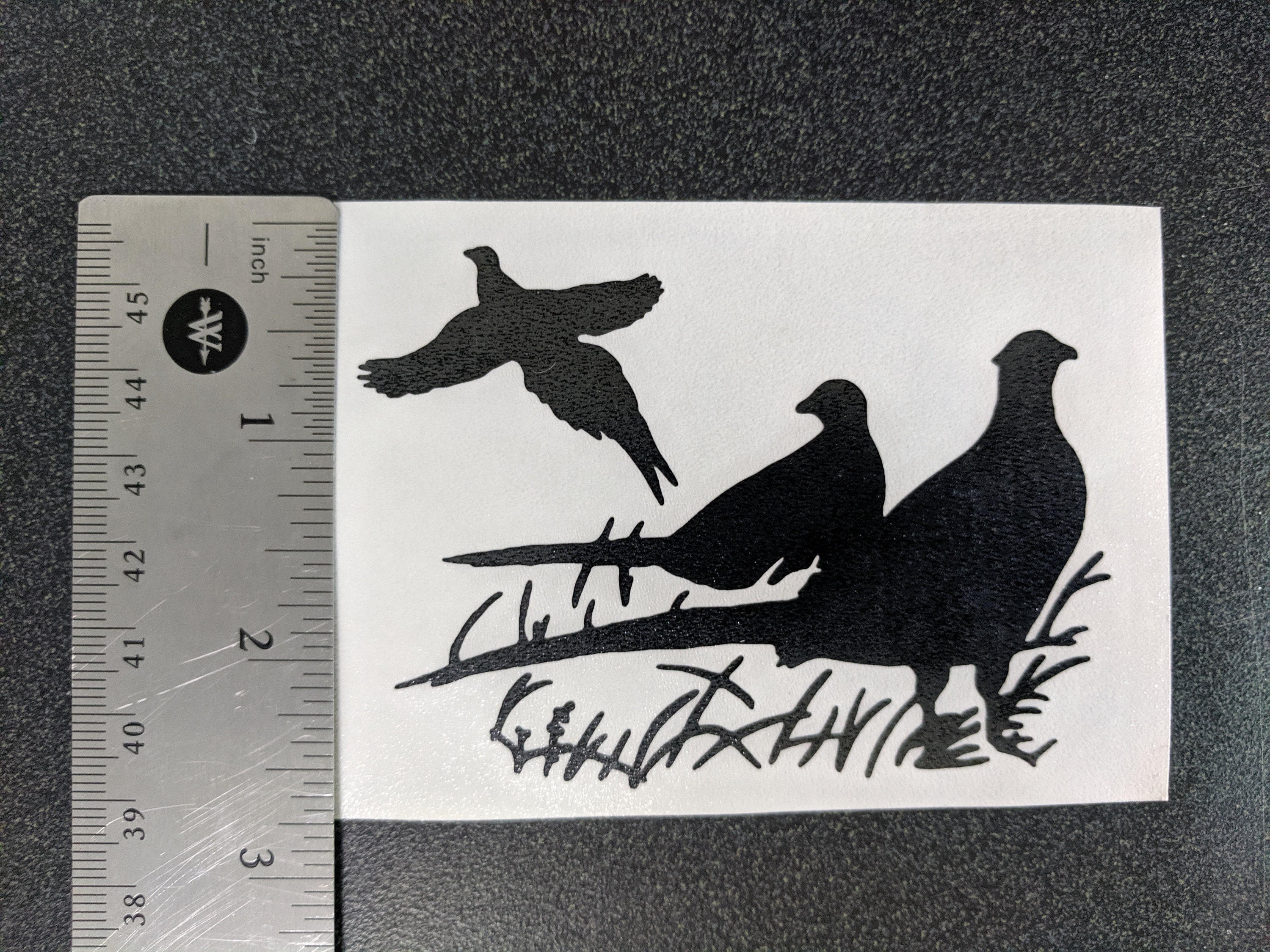 Pheasant Hunting Decals Small 3.5 Slaced Decals - Etsy