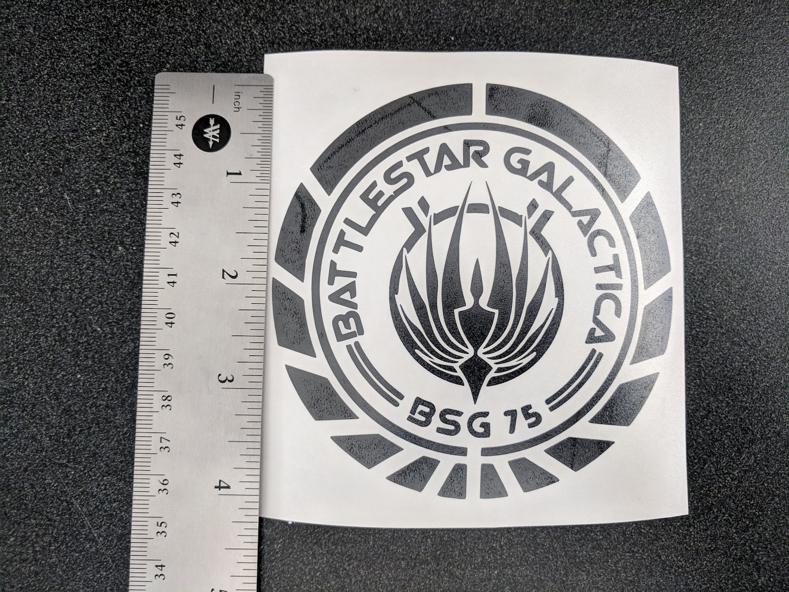 Battlestar Galactica BSG Inspired Decals - Etsy