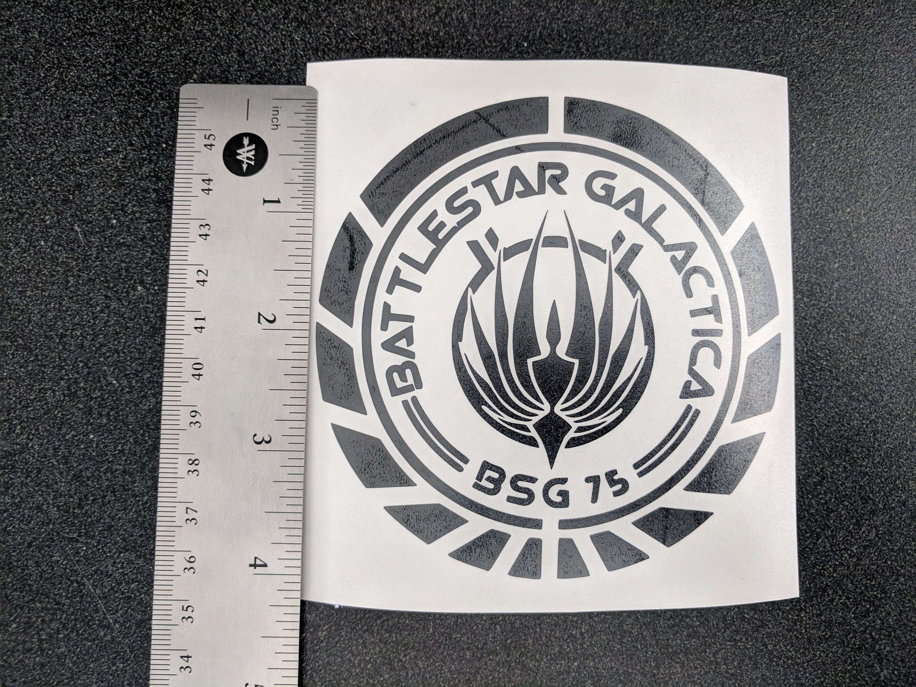 Battlestar Galactica BSG Inspired Decals - Etsy Ireland