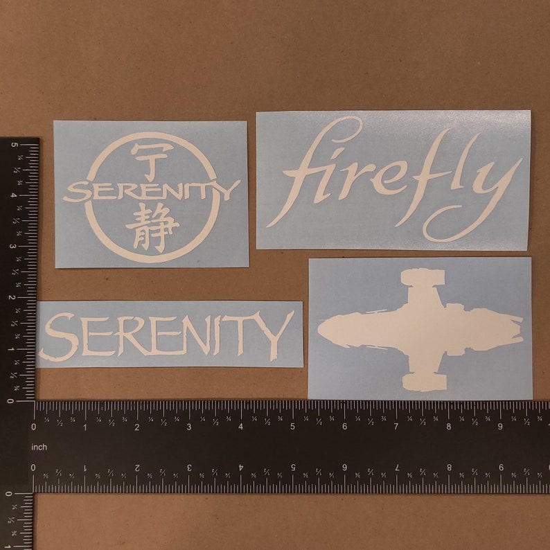 Firefly Logo(s) Decal 4 Pack - Etsy