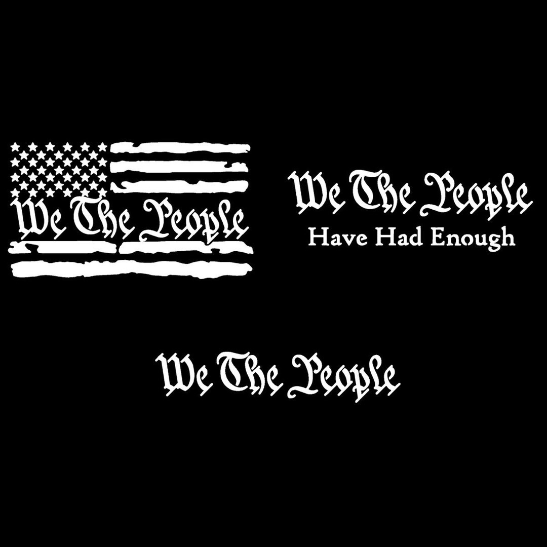 We the People Decals - Etsy