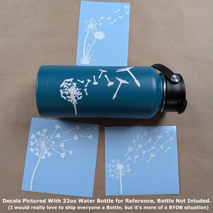 Dandelion Decal 4 Pack - Etsy