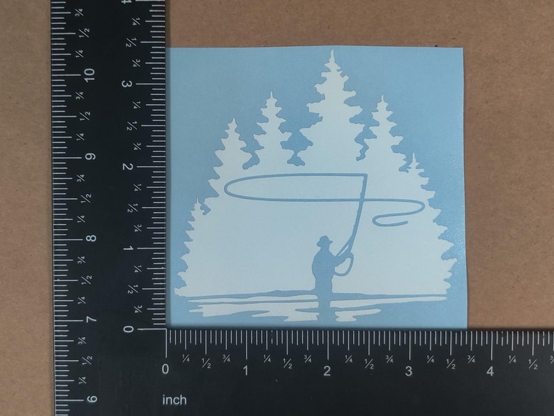 Fly Fishing Decals 4 Pack | Etsy