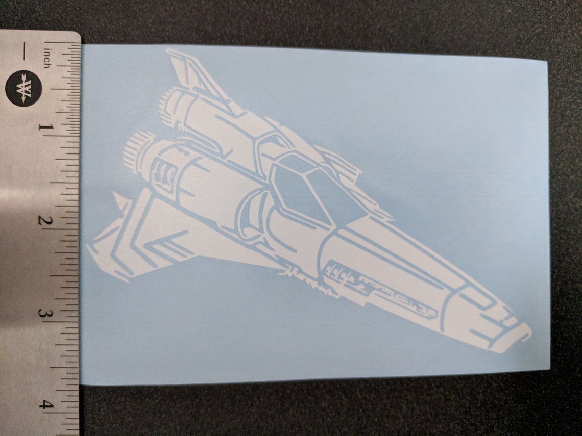 Battlestar Galactica Colonial Viper Decals - Etsy