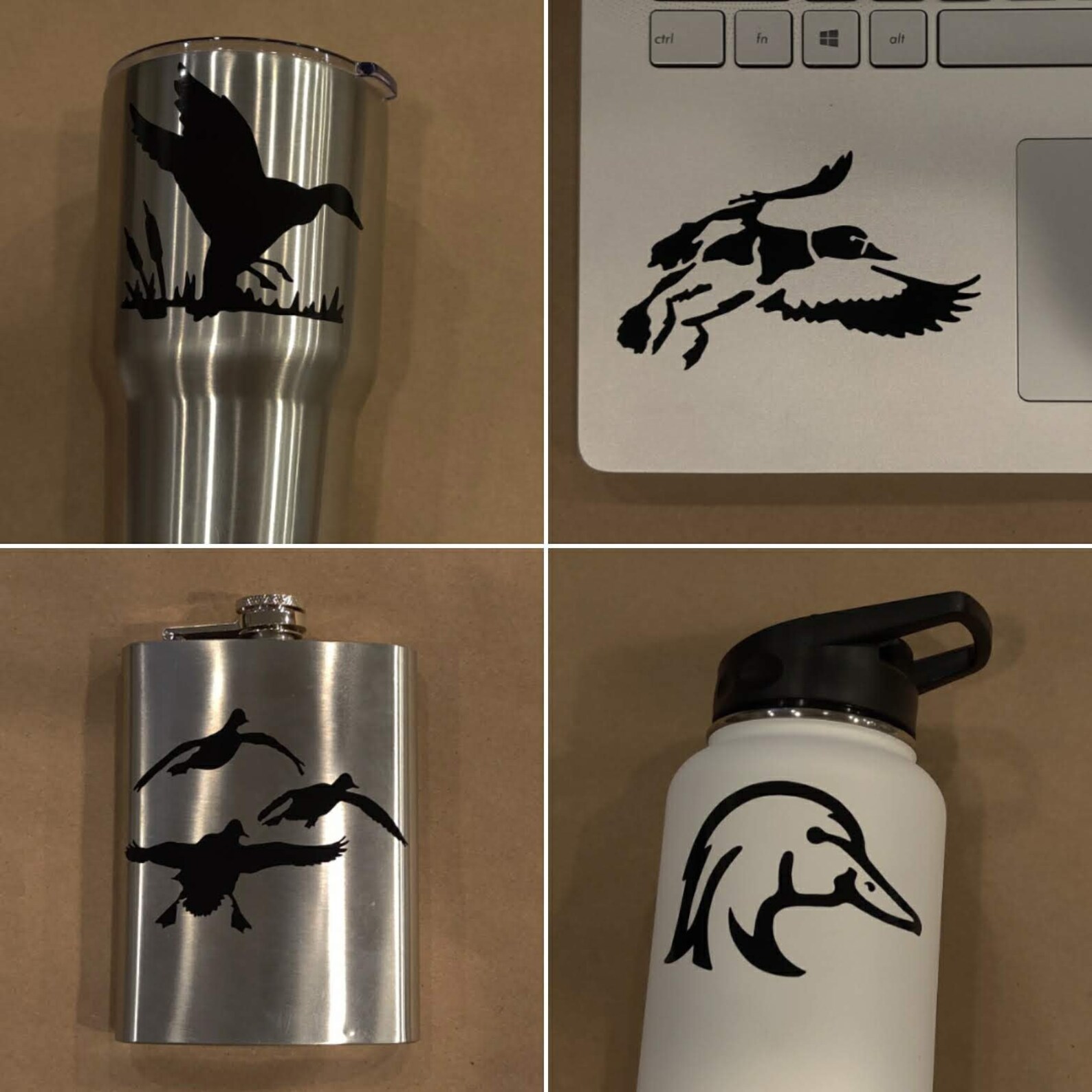 Duck Decal 4 Pack Small 3.5" - Etsy