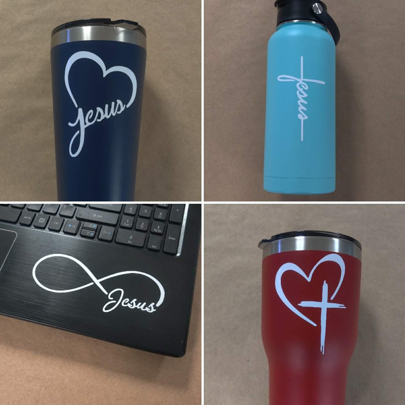 Jesus Decal 4-pack - Etsy