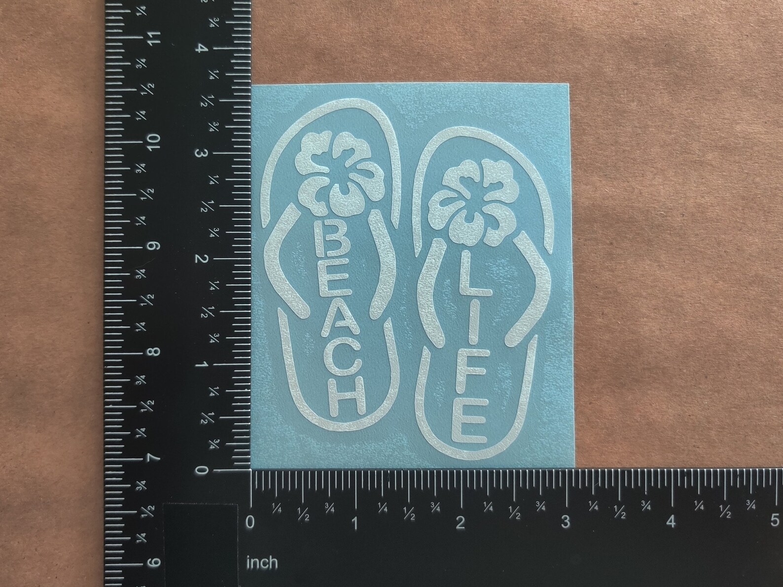 Beach Life Tropical Decal 4-pack - Etsy