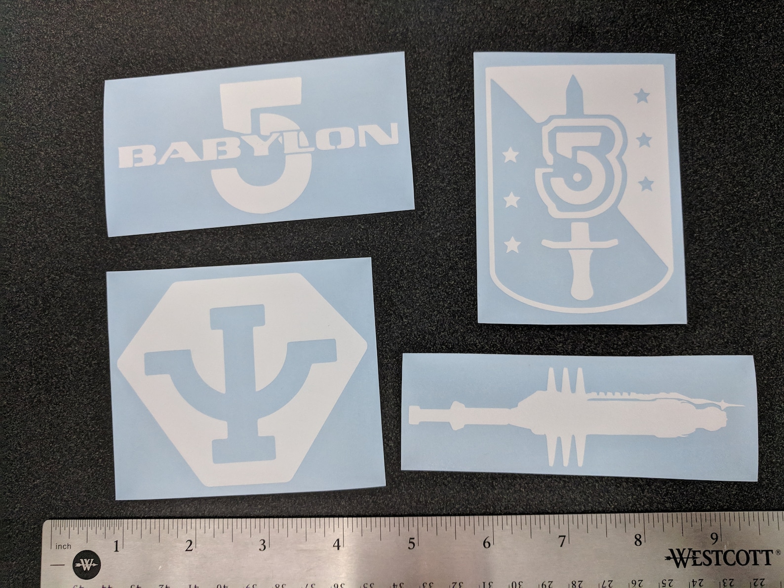 Babylon 5 Decals - Etsy