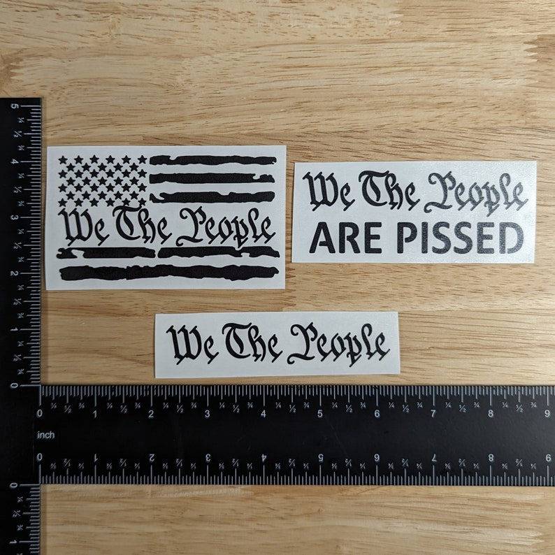 We the People Decals - Etsy
