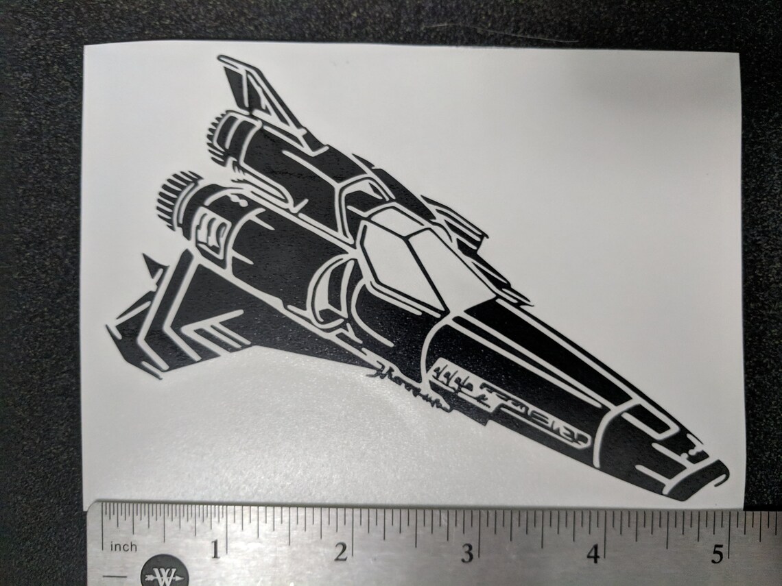 Battlestar Galactica Colonial Viper Decals | Etsy