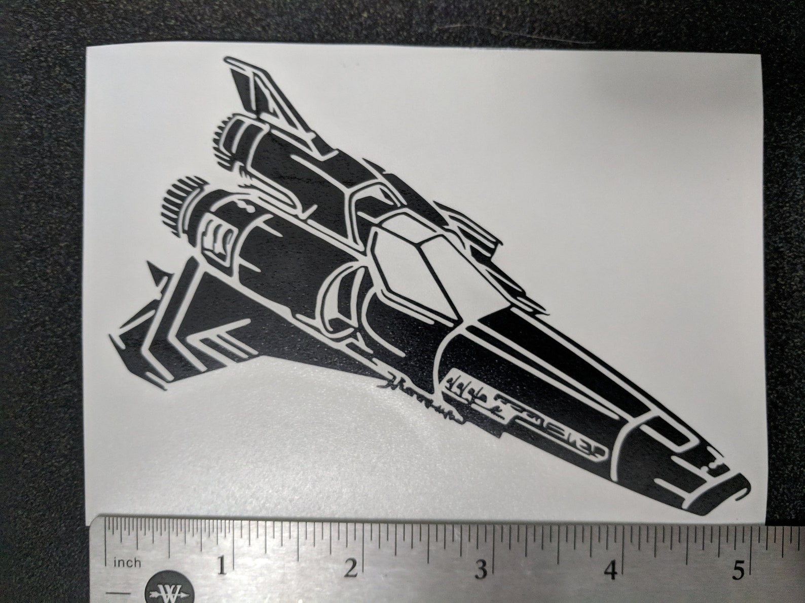 Battlestar Galactica Colonial Viper Decals - Etsy
