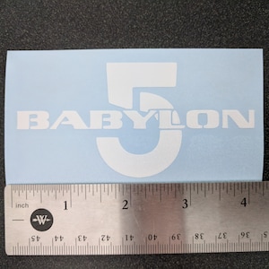 Babylon 5 Decals - Etsy