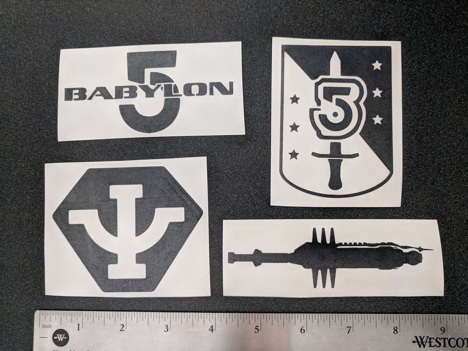 Babylon 5 Decals - Etsy