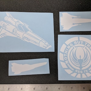 Battlestar Galactica Colonial Viper Decals - Etsy