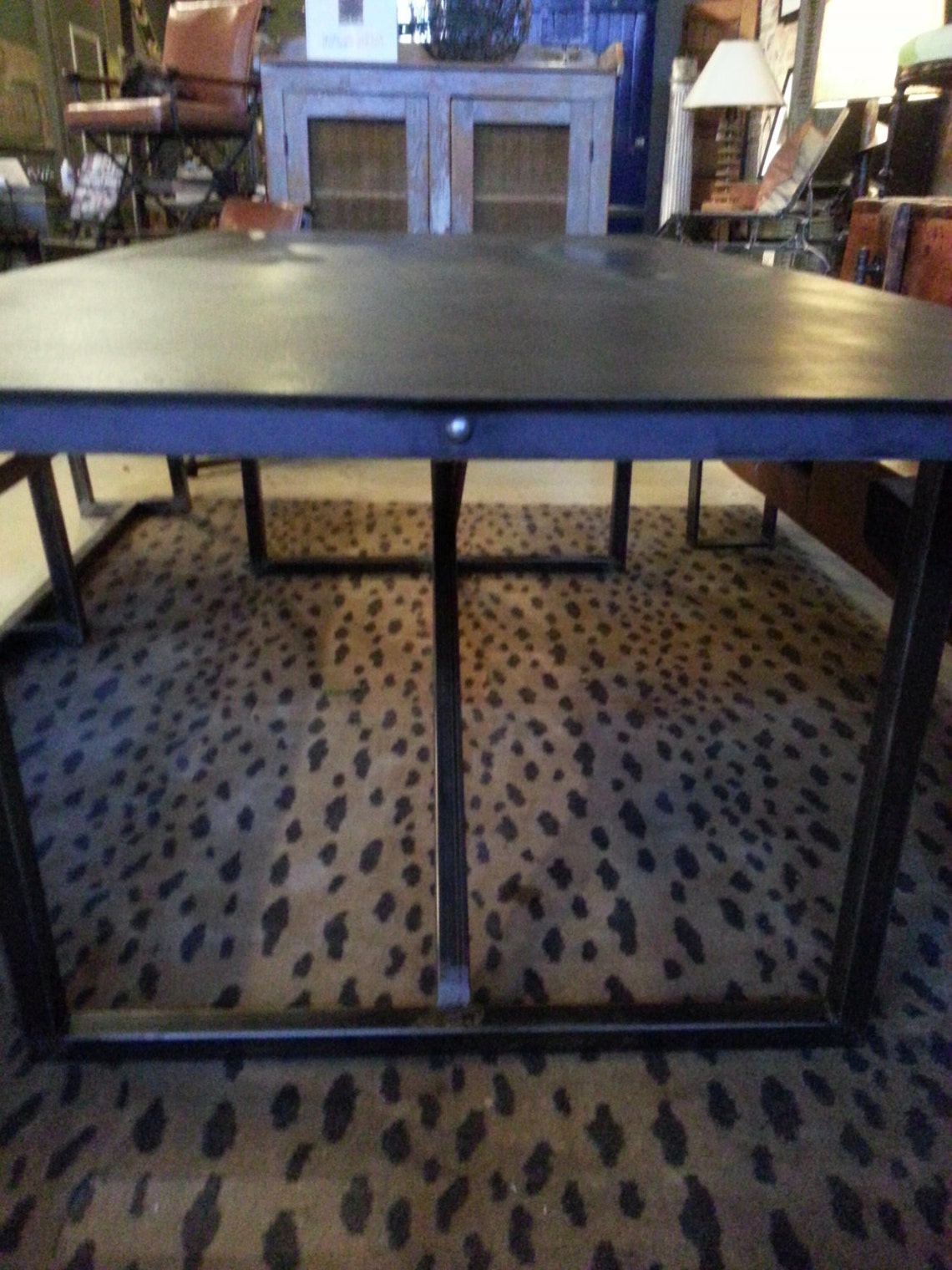 Unique Steel Dining Table Custom Sizes Available - Etsy