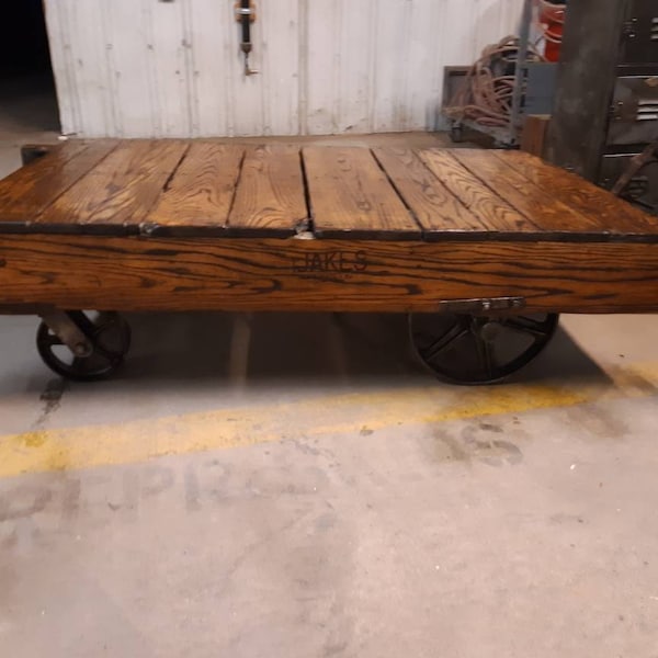 Cart Coffee Table - Etsy