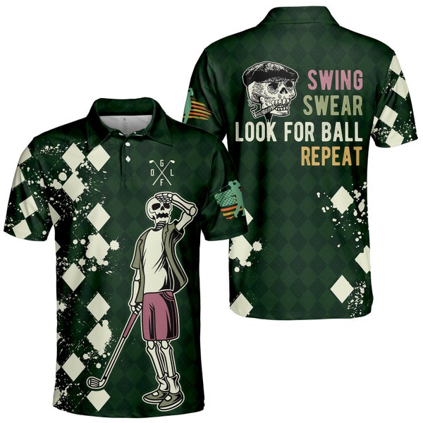 Funny Golf Polos for Men - Etsy