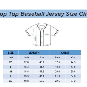 Personalized Team Name and Number Crop Top Baseball Jersey, Custom Crop ...