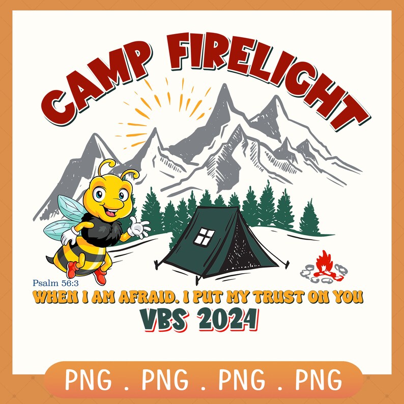 Camp Firelight PNG, VBS 2024 PNG, Vbs png, Escuela de Verano png ...