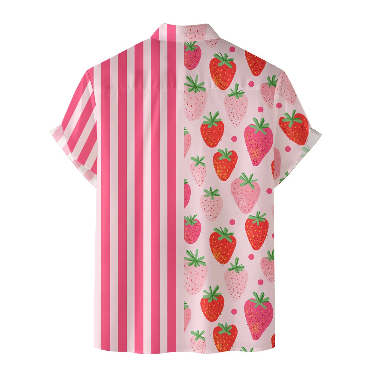 Strawberry Hawaiian Shirts sold by Elias Ramos | SKU 42109395 | Printerval