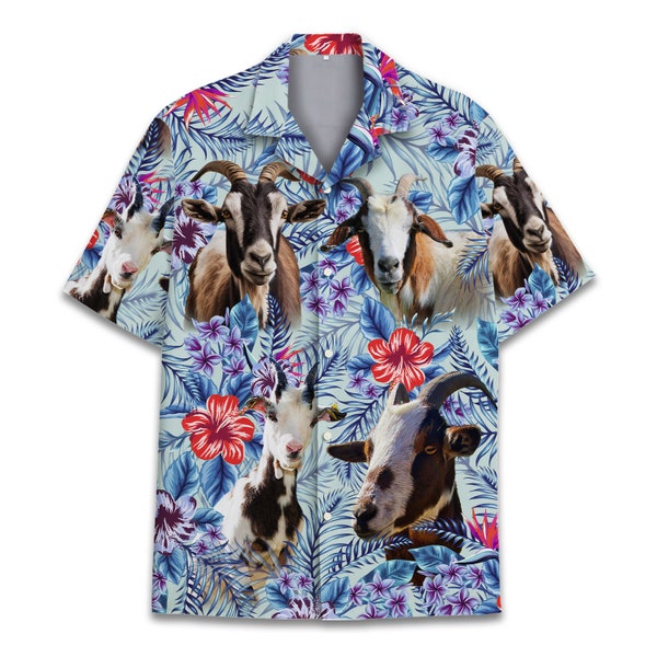 Hawaiian Goat Shirt - Etsy