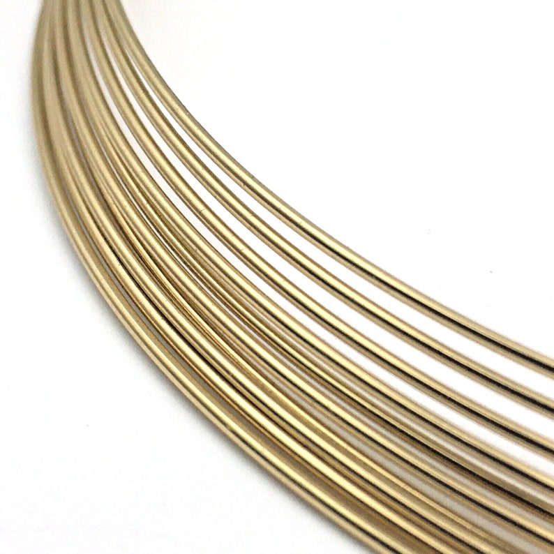 Contemporary Napier Gold Tone Multi Wire Choker Collar Necklace - Etsy