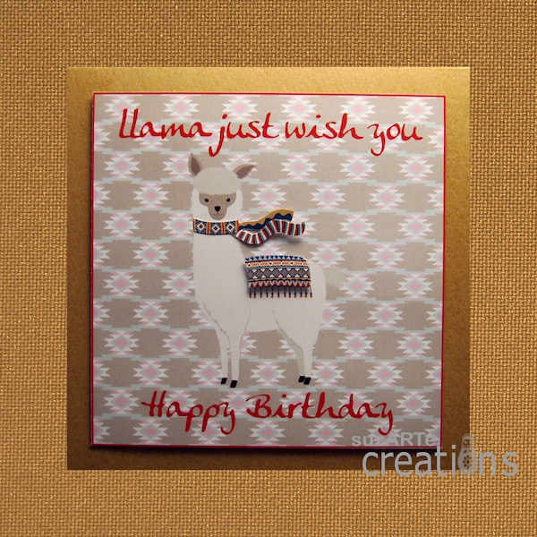 Peruvian Birthday Card - Etsy