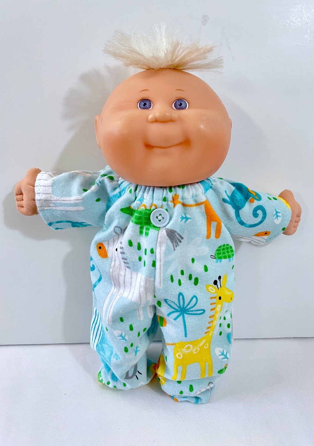 12 Cabbage Patch Clothes animals, Giraffe, Elephant Footed Sleeper or ...